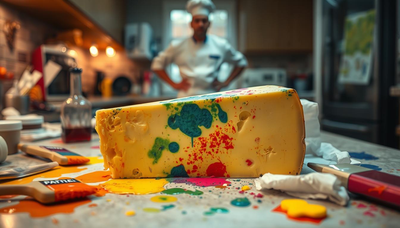 How to Dye Cheese for Party Themes