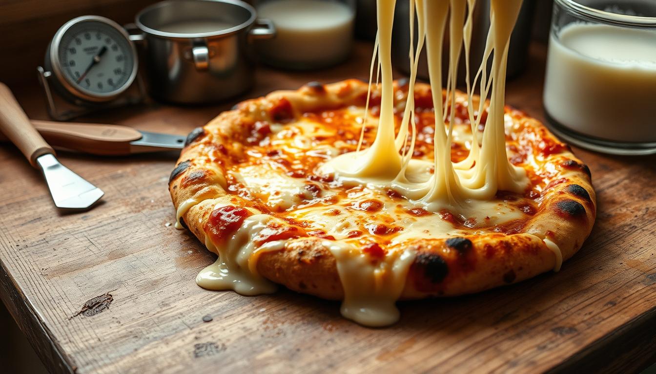 Achieve Stretchy Cheese Perfection for Your Pizza